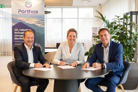 Eerste CO2-opslag project in Nederland van start - Porthos